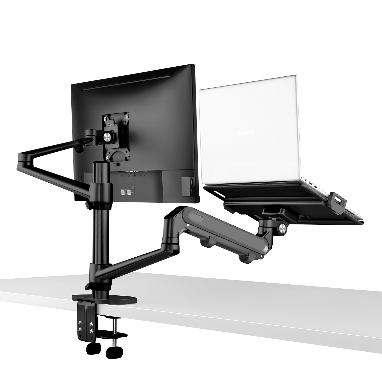 2 in 1 Hybrid Arms for Laptop & Monitor Desk Mount – Modern Ego
